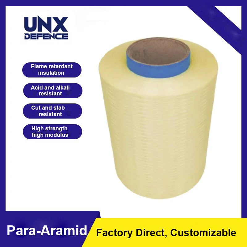 1000D Kevlar Fiber Filament High temperature resistance Fire Retardant ...