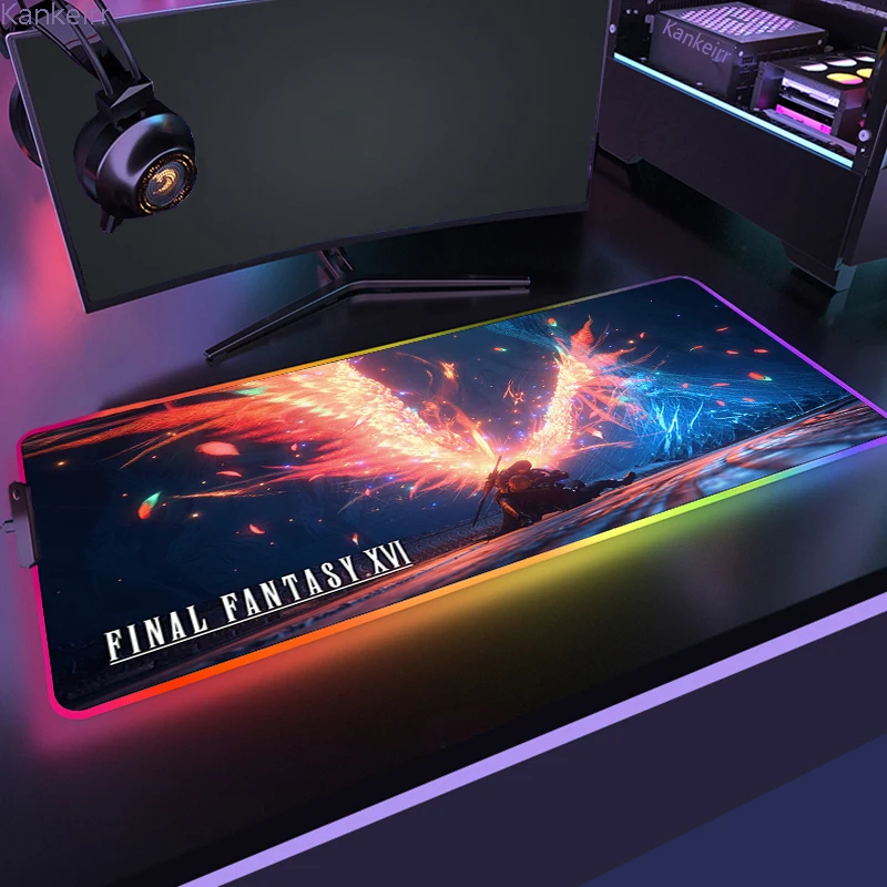 LED-Large-F-Final-Fantasy-Rgb-Mouse-Pad-Xxl-Gamer-Accessories-Computer ...