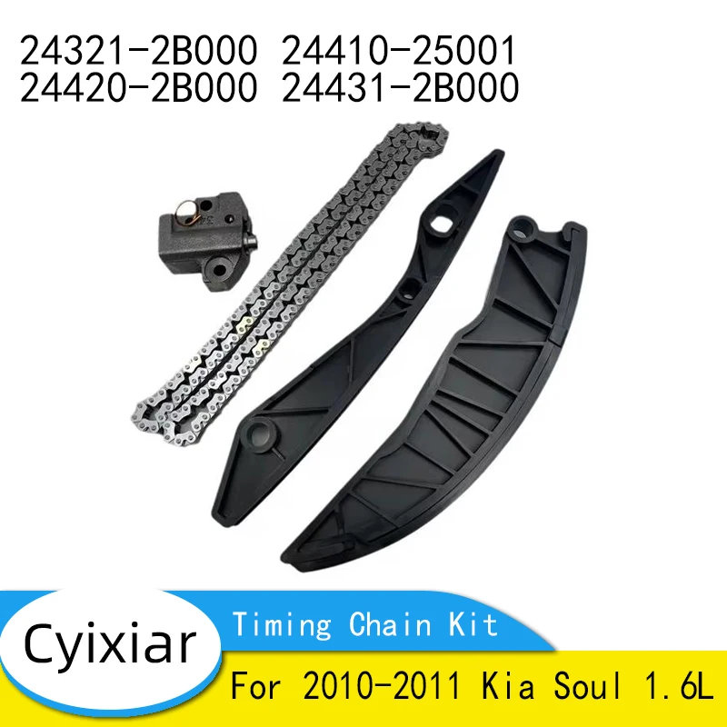 Timing-Chain-Kit-For-2010-2011-Kia-Soul-1-6L-24321-2B000-24410-25001 ...