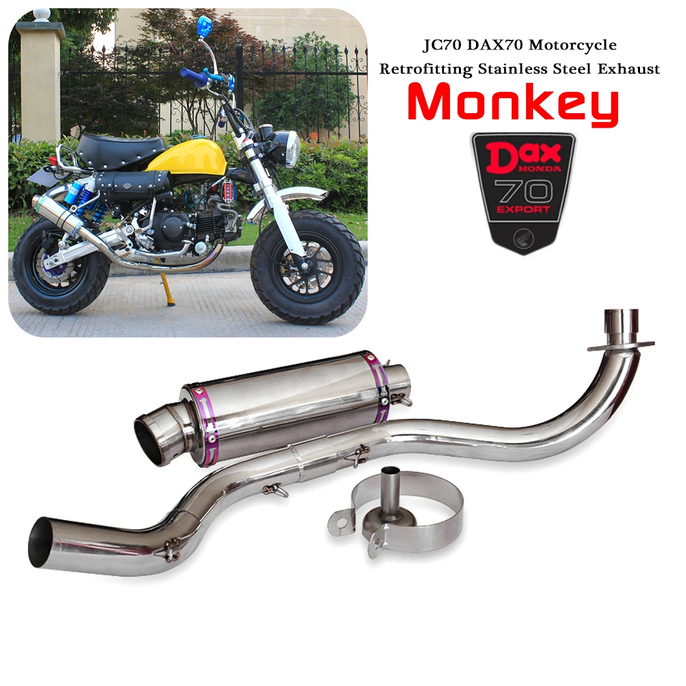 Exhaust-Muffler-Mini-Monkey-Motorcycle-JC70-DAX70-Motorcycle ...