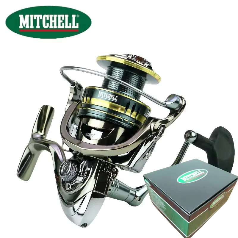 Mitchell-carrete-giratorio-para-pesca-cebo-de-alambre-de-metal-para ...