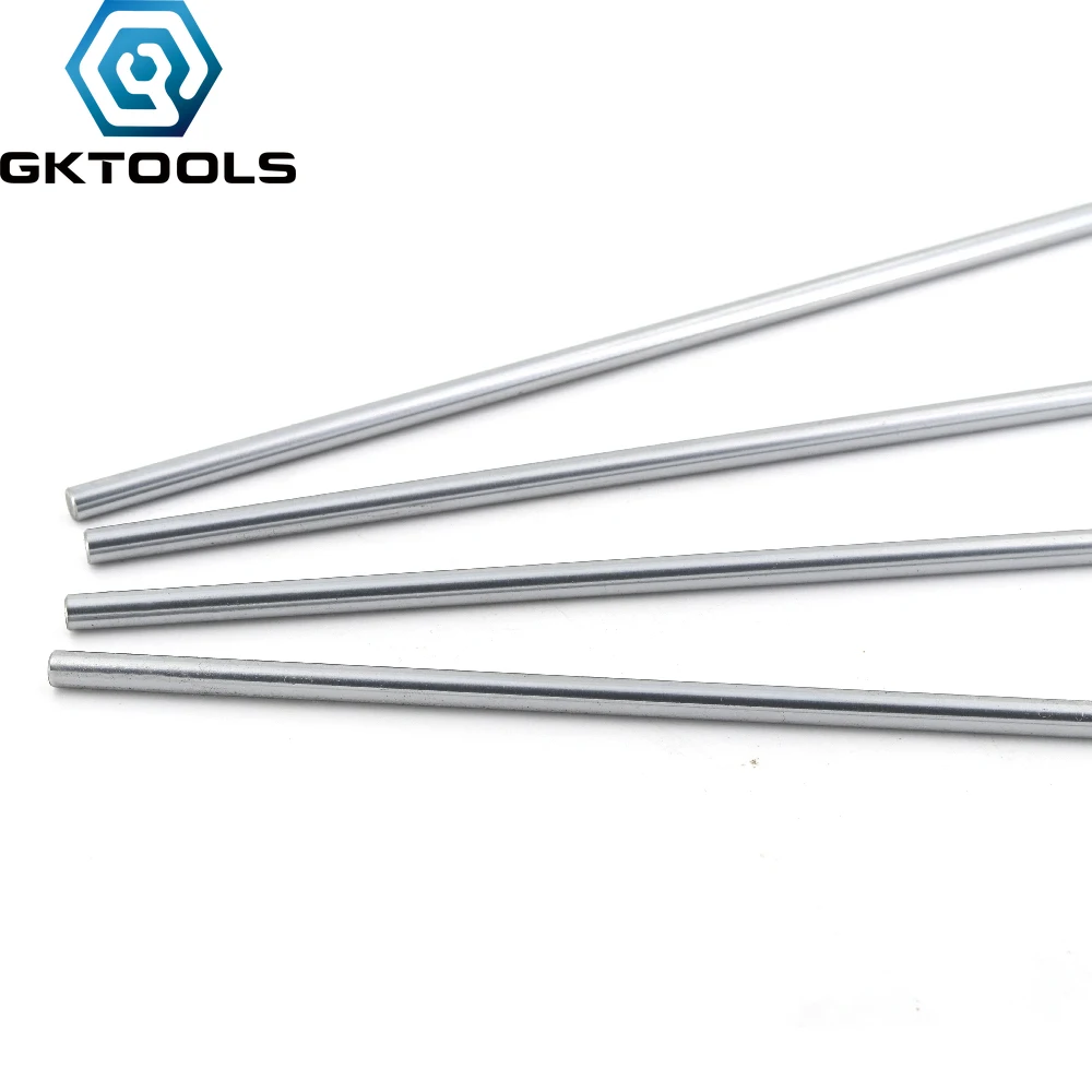 5mm linear shaft length 1050mm chrome plated linear guide round rod ...