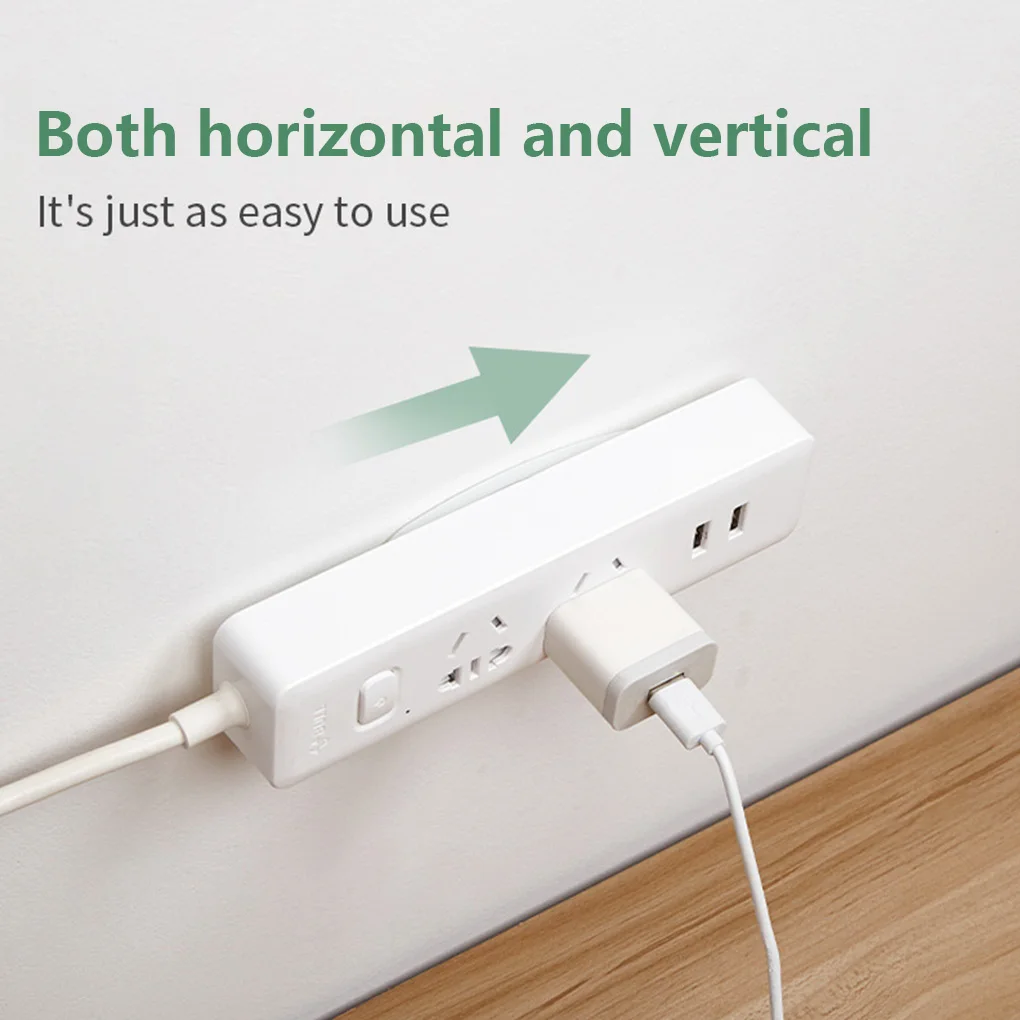 1/3/5pcs Wall Mounted Sticker Punch Free Plug Power Outlet Holder Self ...