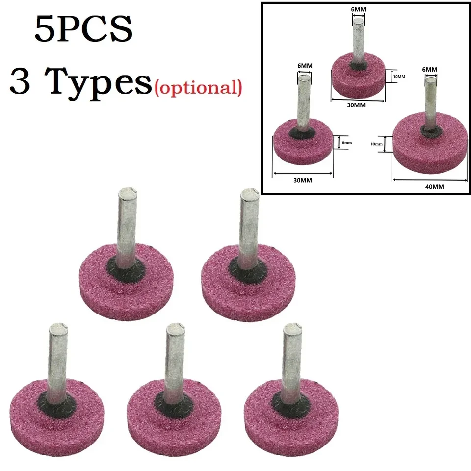 Grinding Stones 50-Piece Mounted Stone Set - 4mm To 10mm Grinding Wheel ...
