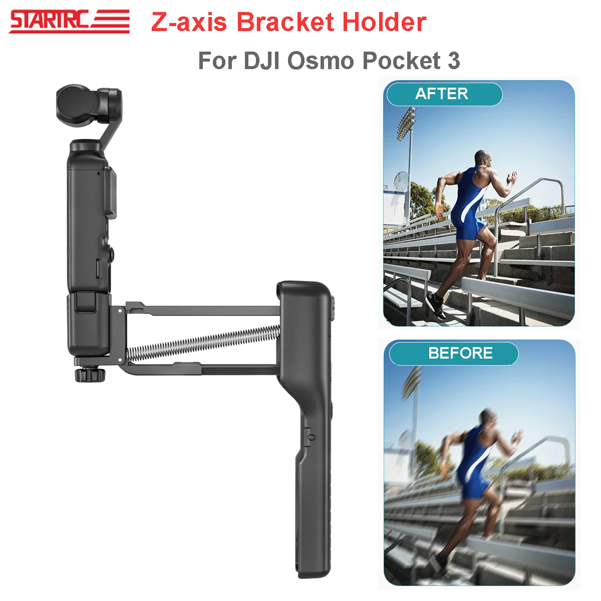 Handheld-Camera-Anti-Shake-Holder-Z-axis-Bracket-Holder-Stabilizer-For ...