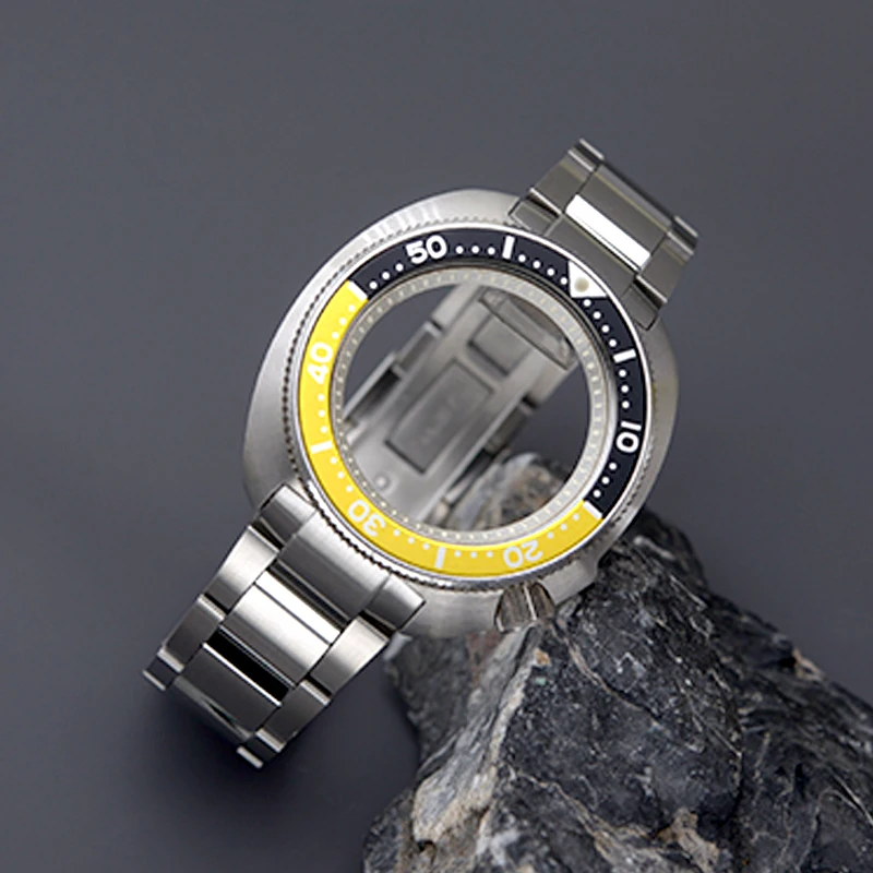 Diving Men‘s Watch Case For NH36 NH35 Automatic Movement Fit Turtle ...