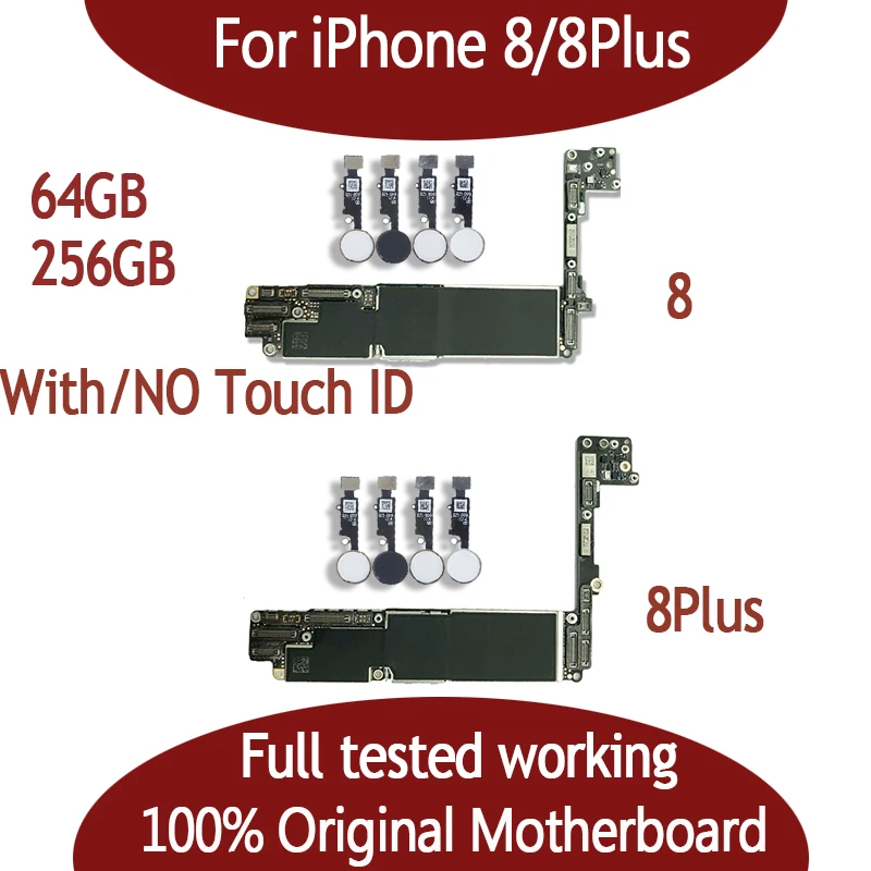 Iphone 8 Motherboards Original | Iphone 8 Motherboard Touch Id - 64gb ...