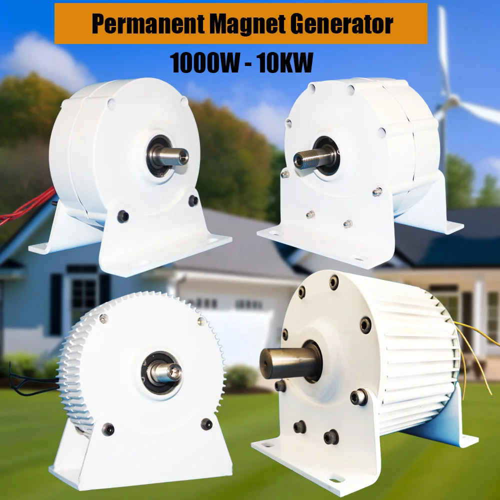 1000W-10KW-Gearless-Permanent-Magnet-Generator-12V-24V-48V-96V-220V ...