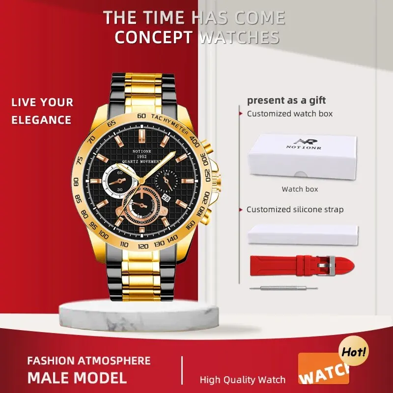 NOTIONR-Men-Sports-Watches-Luxury-Mens-StainlesQuartz-Wrist-Watch ...