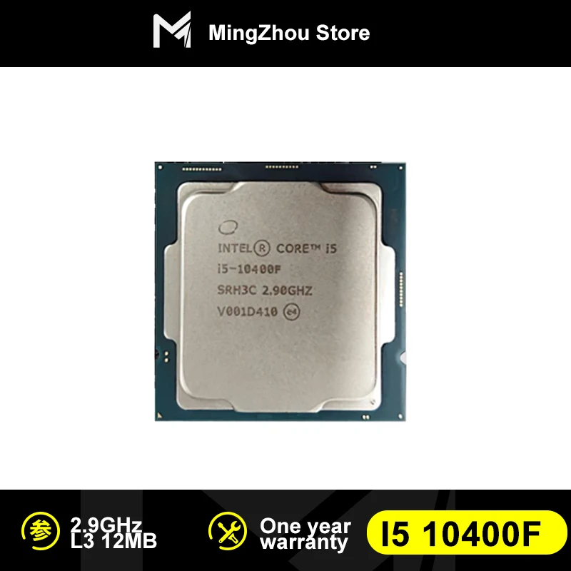 Processador Intel Core, i5-10400F, i5 10400F, 2,9 GHz, Sei-Core um fio ...