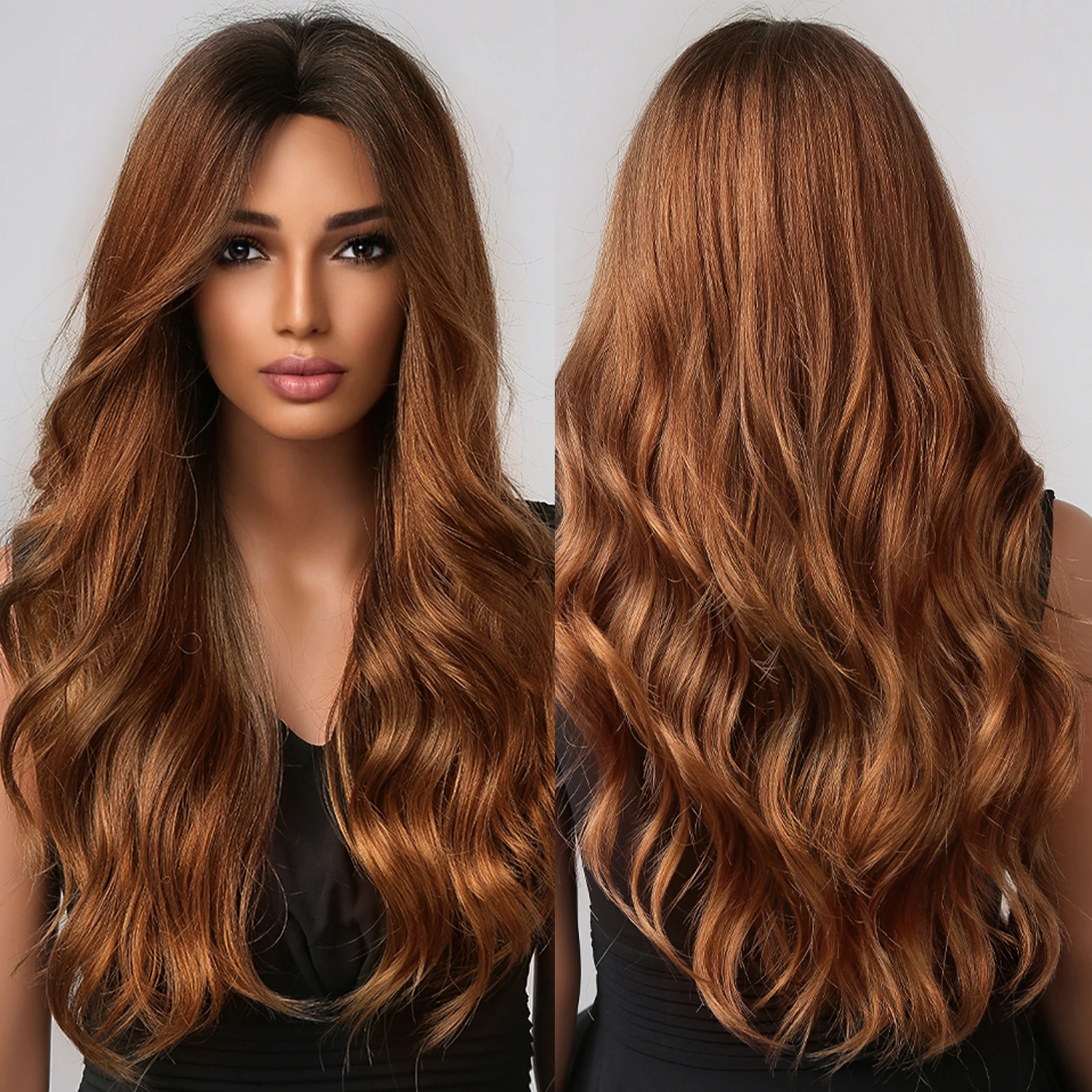 Golden Bronze Hair Color On Black Women
