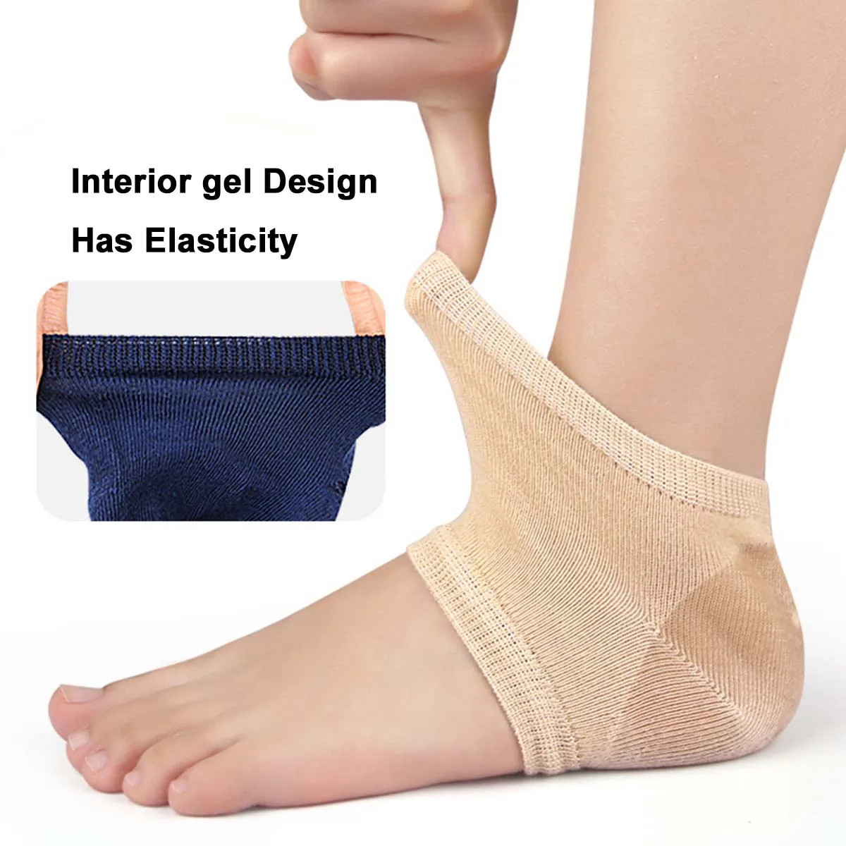 2Pcs-Gel-Heel-Protector-Sleeve-Silicone-Heel-Pads-Heel-Socks-Support ...