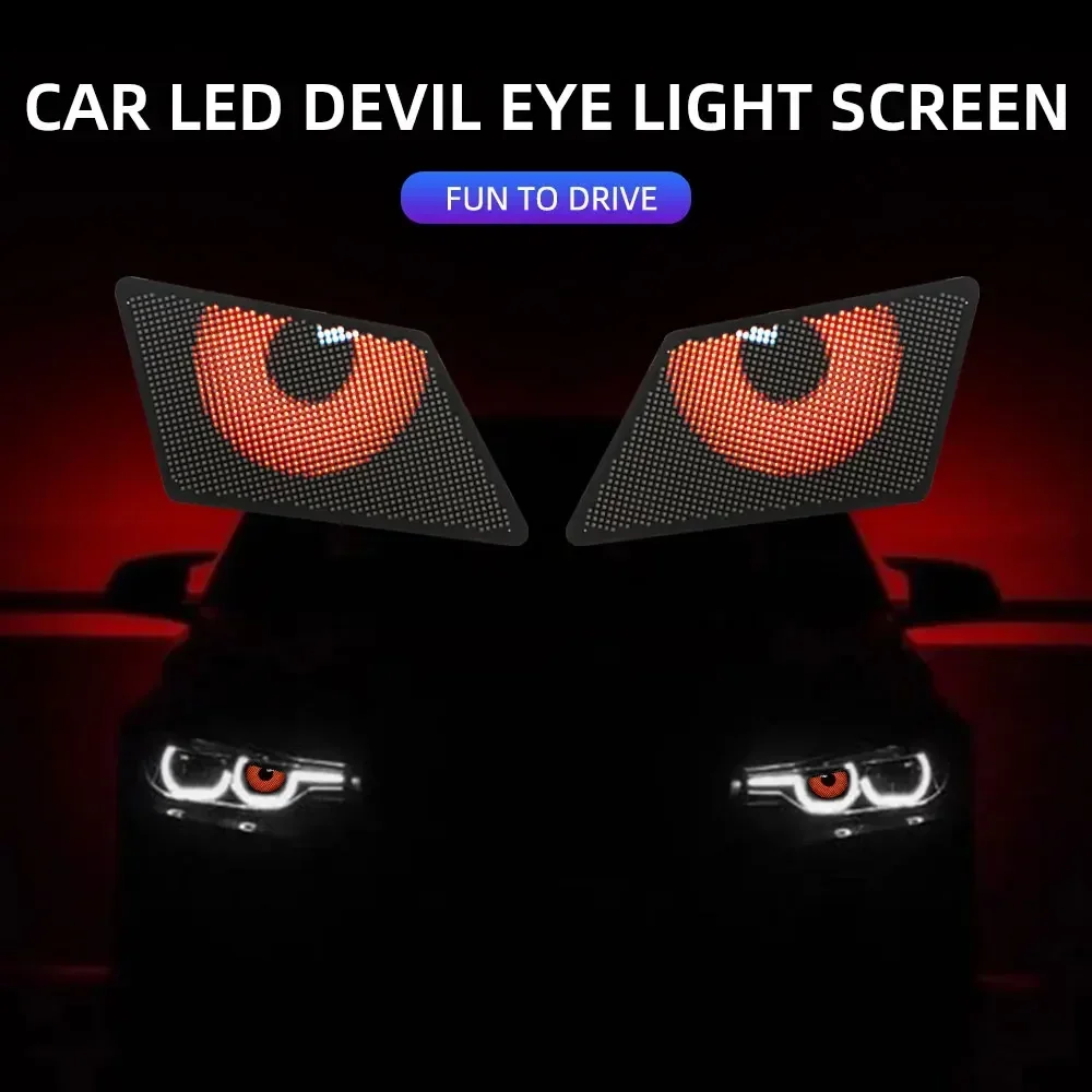12V-Blinking-Eyes-LED-Display-Panel-Eagle-Eyes-Winking-Screen-APP ...