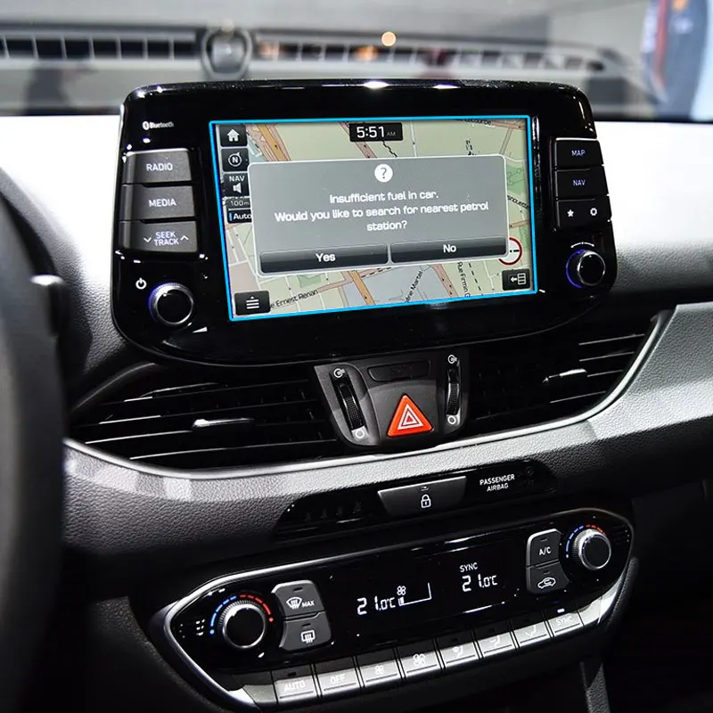 8-inch-Car-GPS-Navigation-Protective-Film-For-Hyundai-i30-Fastback-N ...