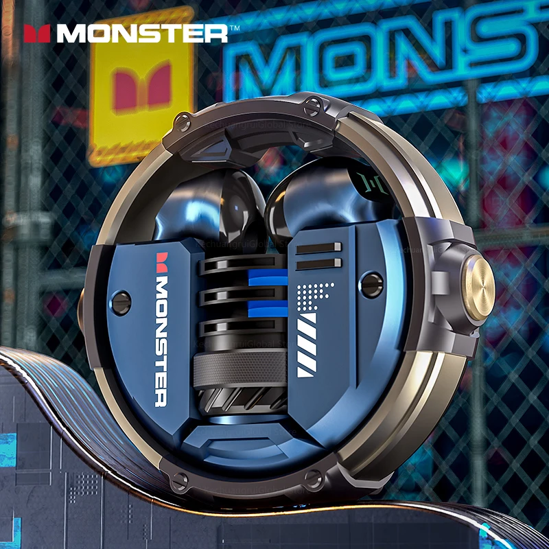 Monster-XKT10 Fones De Ouvido Sem Fio Bluetooth, Fones De Ouvido À ...