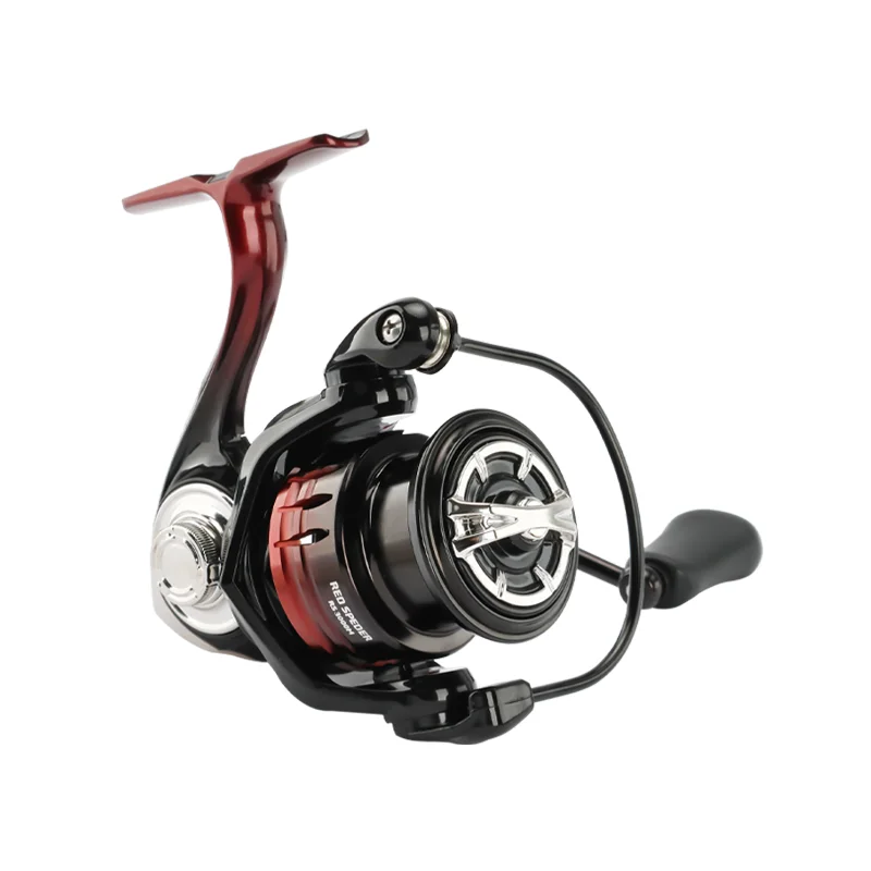 DEUKIO Spinning Reel 5.2:1 Gear Ratio 18LB Max Drag CNC Metal Spool ...