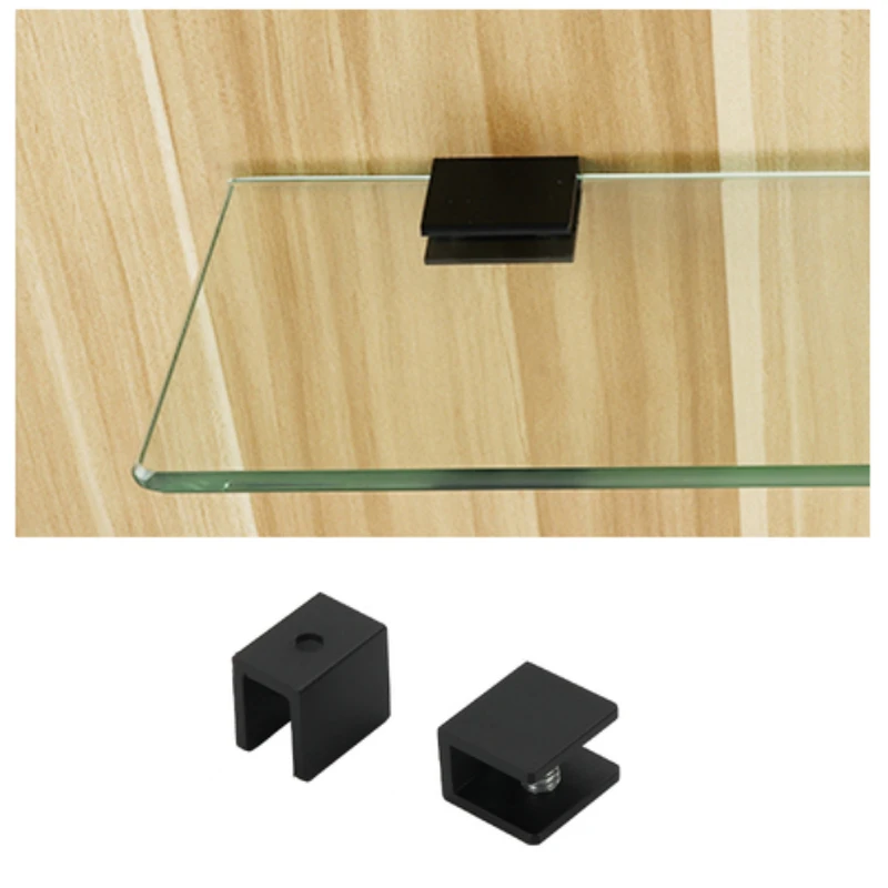 Glass Clamps for 11 12mm Glass Board Bracket Corner Holder Aluminum ...