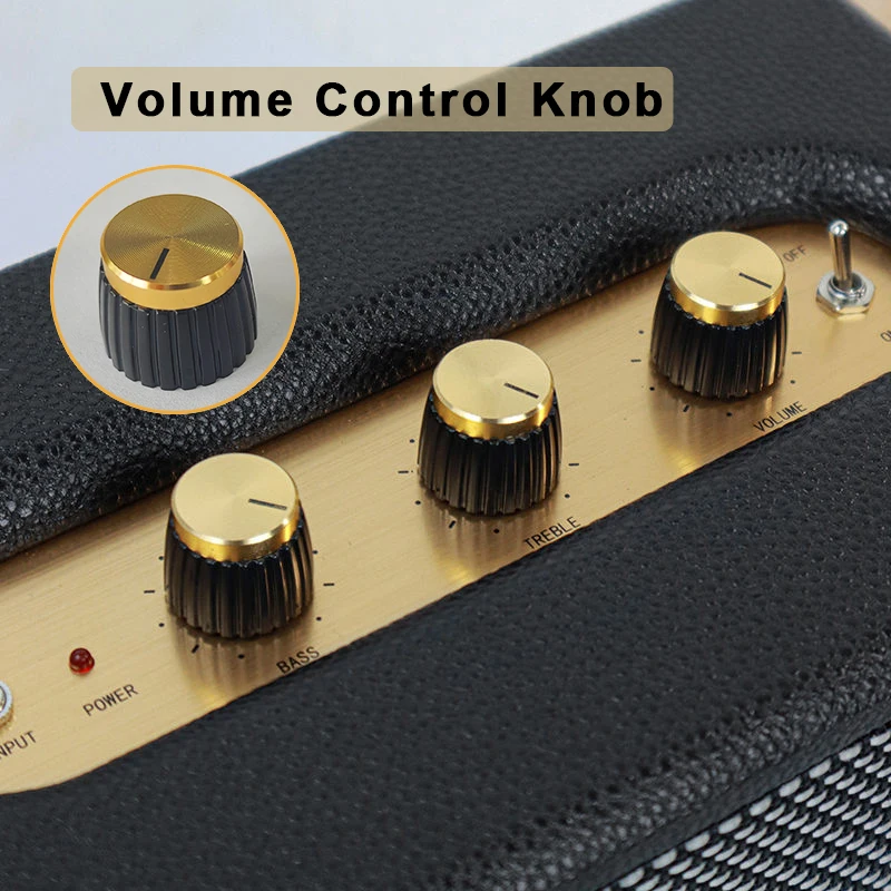 HIFI Speaker Audio Tone Potentiometer Rotary Switch Knob Guitar Effect ...