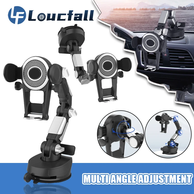 1/2pcs Car Mobile Phone Bracket Multi Angle Rotatable Gps Navigation ...