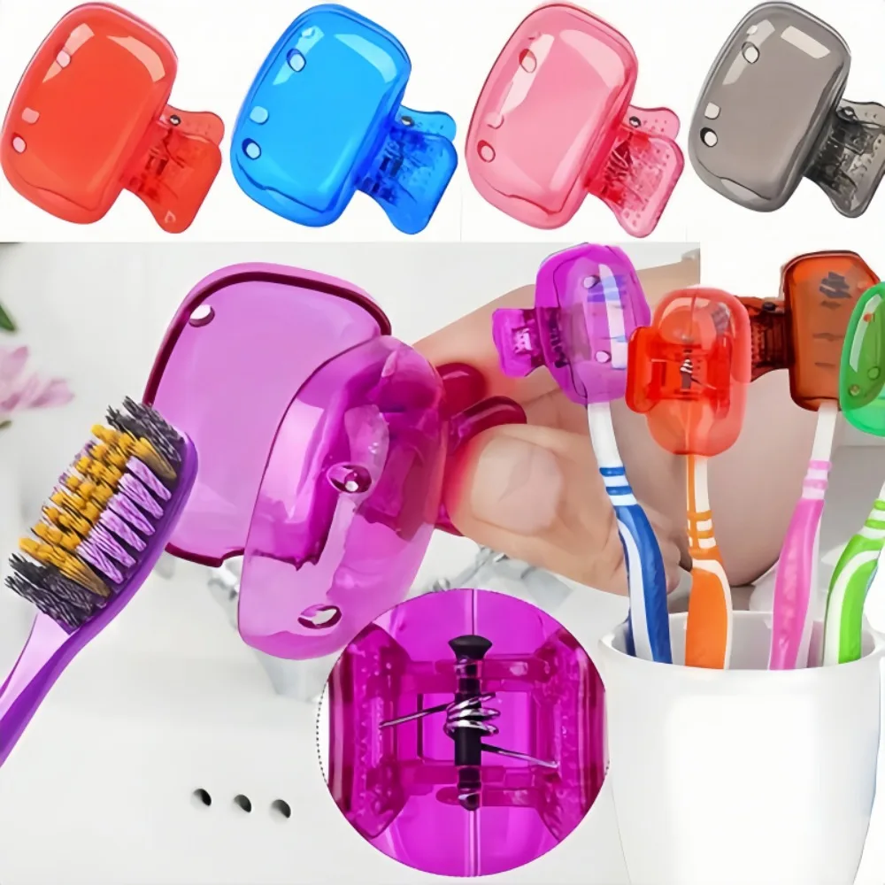 4 Portable Travel Toothbrush Head Protective Cover Electric Toothbrush ...