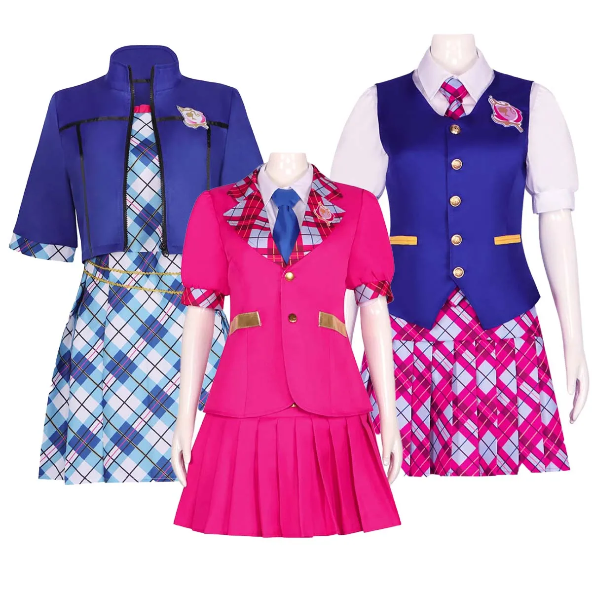 Delansey cos uniform Bobby's charm princess college cos same school ...