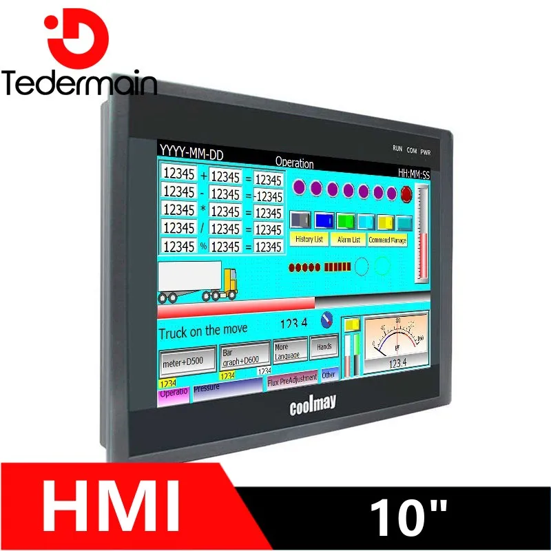 Coolmay-10-zoll-HMI-TK6100FH-Optional-WIFI-1024-600-aufl-sung-farbe-HMI-touchscreen-industrie ...