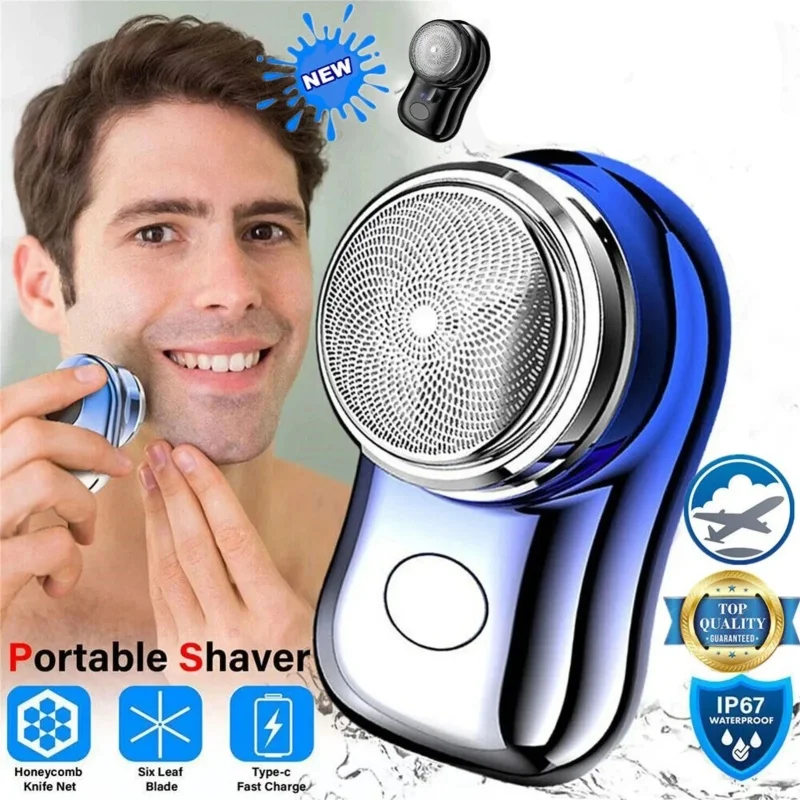 Portable-Men-s-Beard-Razor-Electric-Shaver-Wet-Razor-Washable-Razor-USB ...