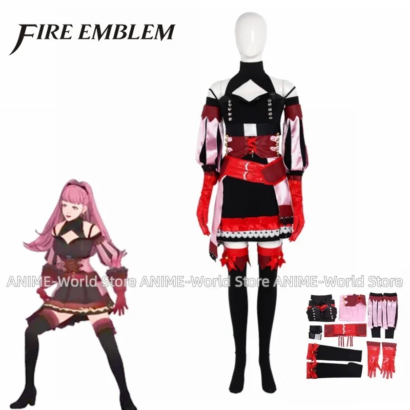 Game Fire Emblem Three Houses 5 Years Timeskip Hilda Cosplay Costume ...