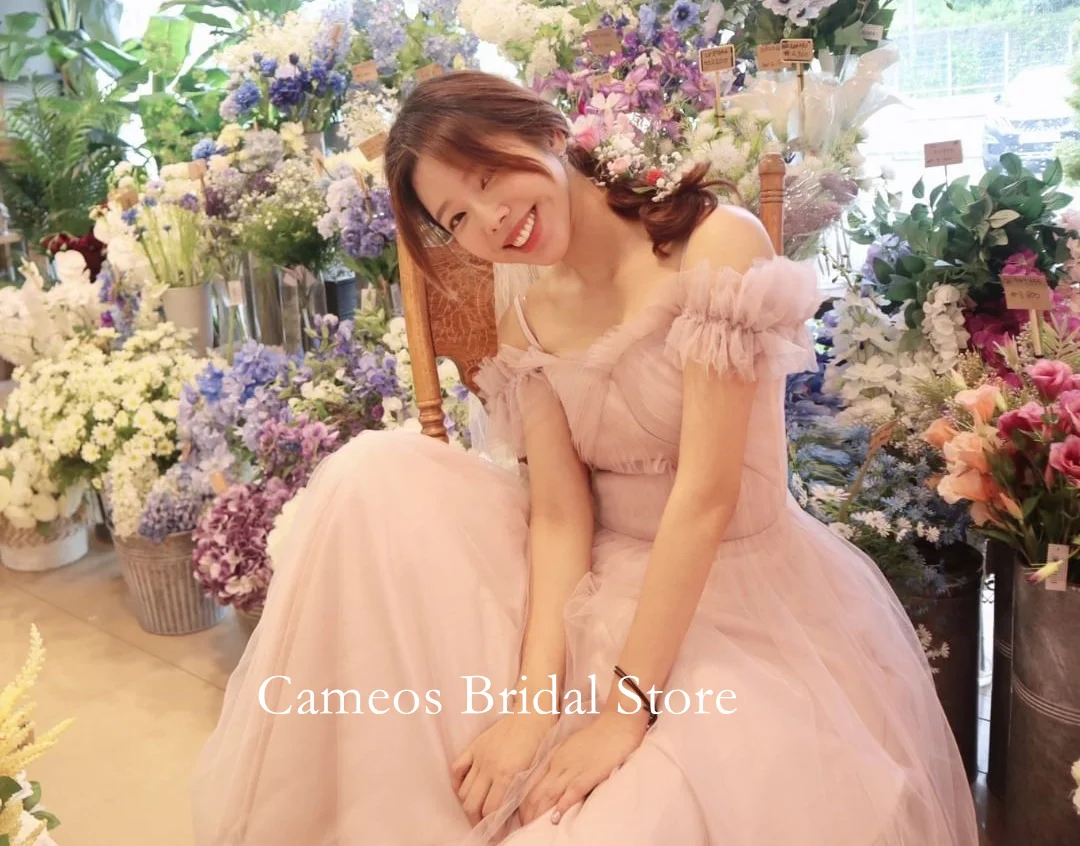 SONDR-Off-the-Shoulder-Ceremony-Korea-Evening-Dress-Customized-Pink ...