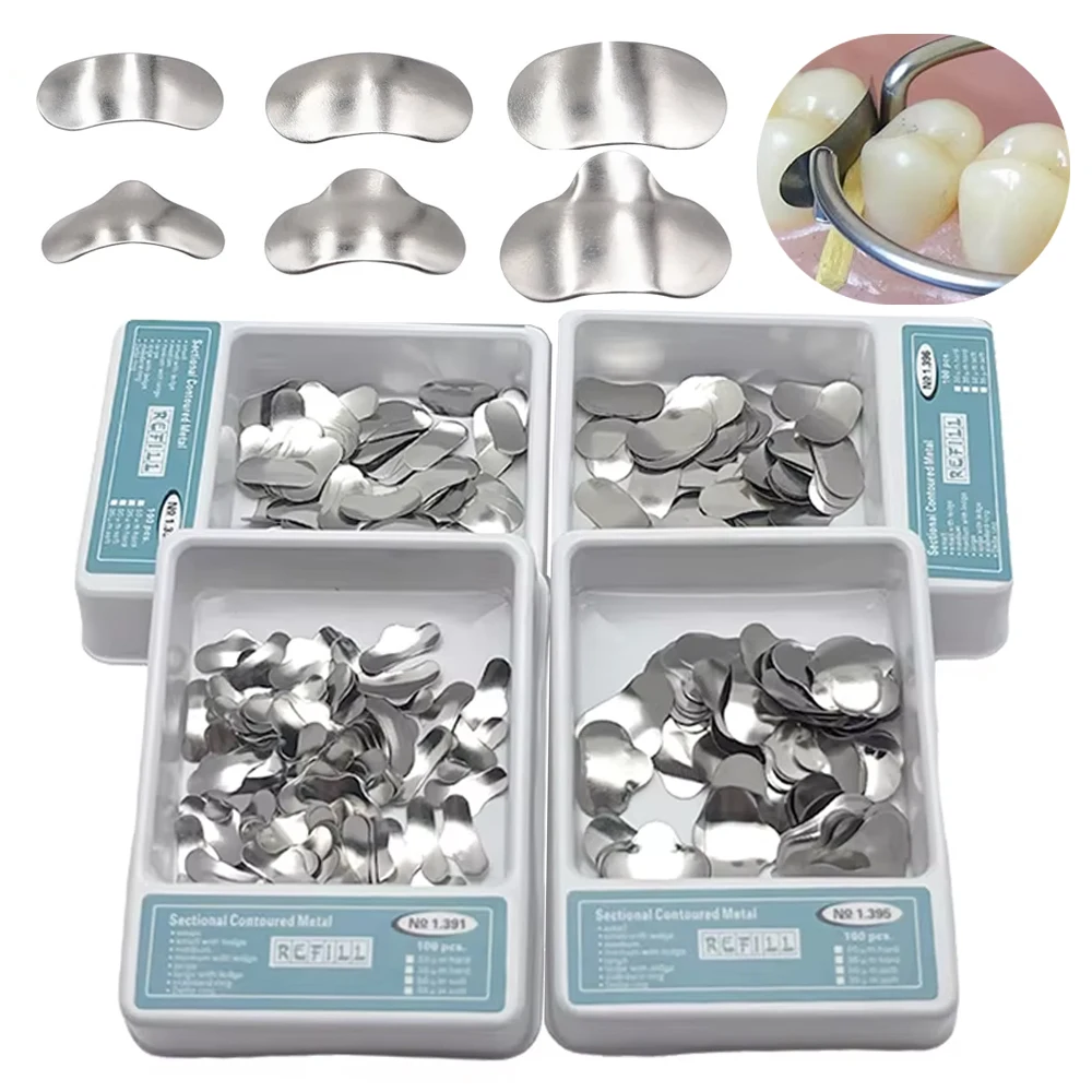 Kit de banda de matrices contorneadas seccionales de matriz Dental ...