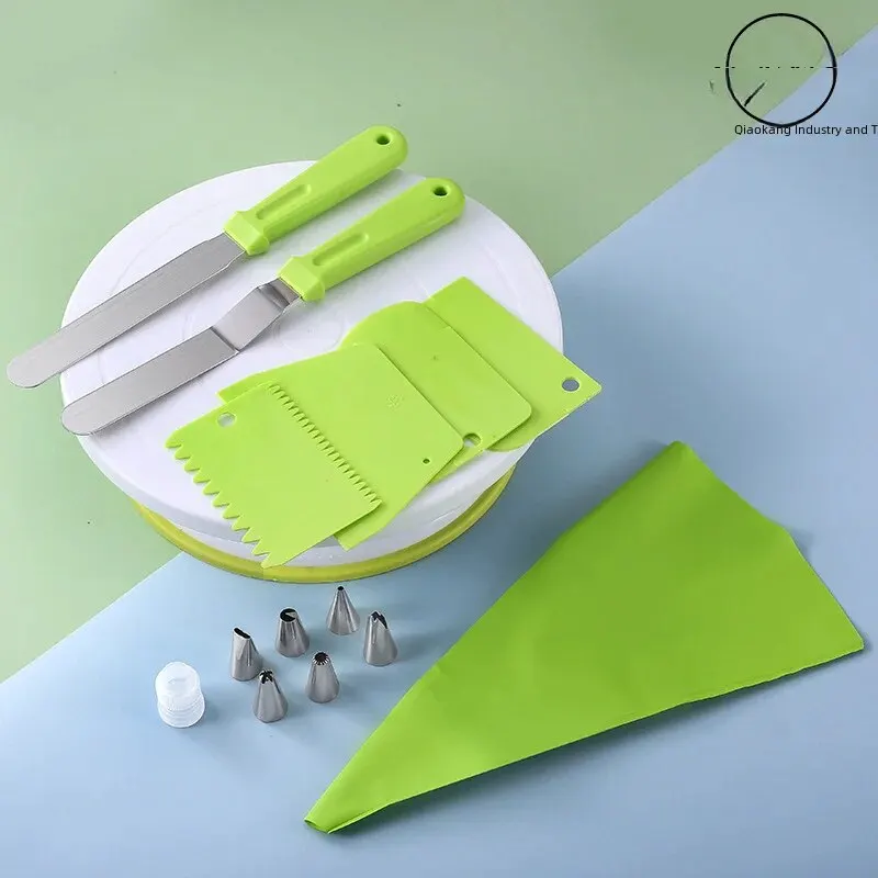 Cake-Rotating-Disk-Flower-Rotating-Table-Tool-Set-Birthday-Baking-Home ...