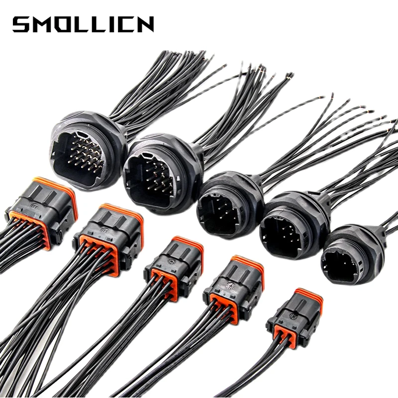 Conector-de-arn-s-de-cableado-automotriz-tipo-ITT-4-8-10-132016-Pines ...