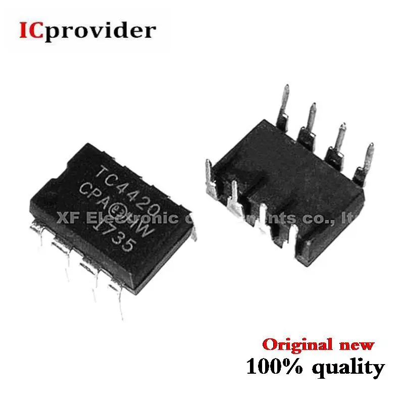 50 개/몫 TC4420CPA TC4420C TC4420 DIP8 IC 최고의 품질|c c| - AliExpress