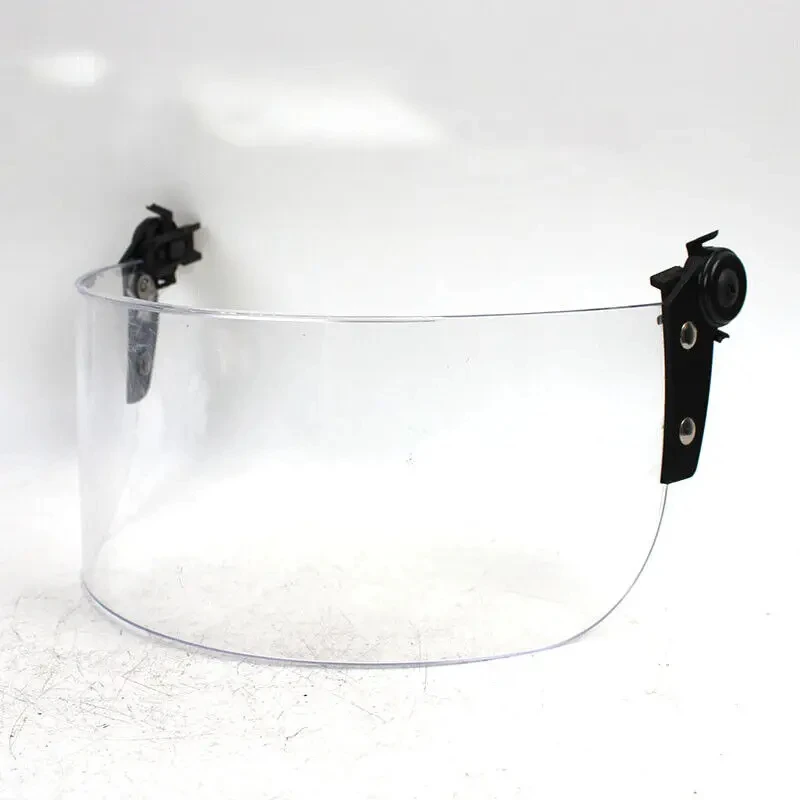 Tactical-Helmet-Special-Windshield-Transparent-Lens-Anti-Riot-Mask ...