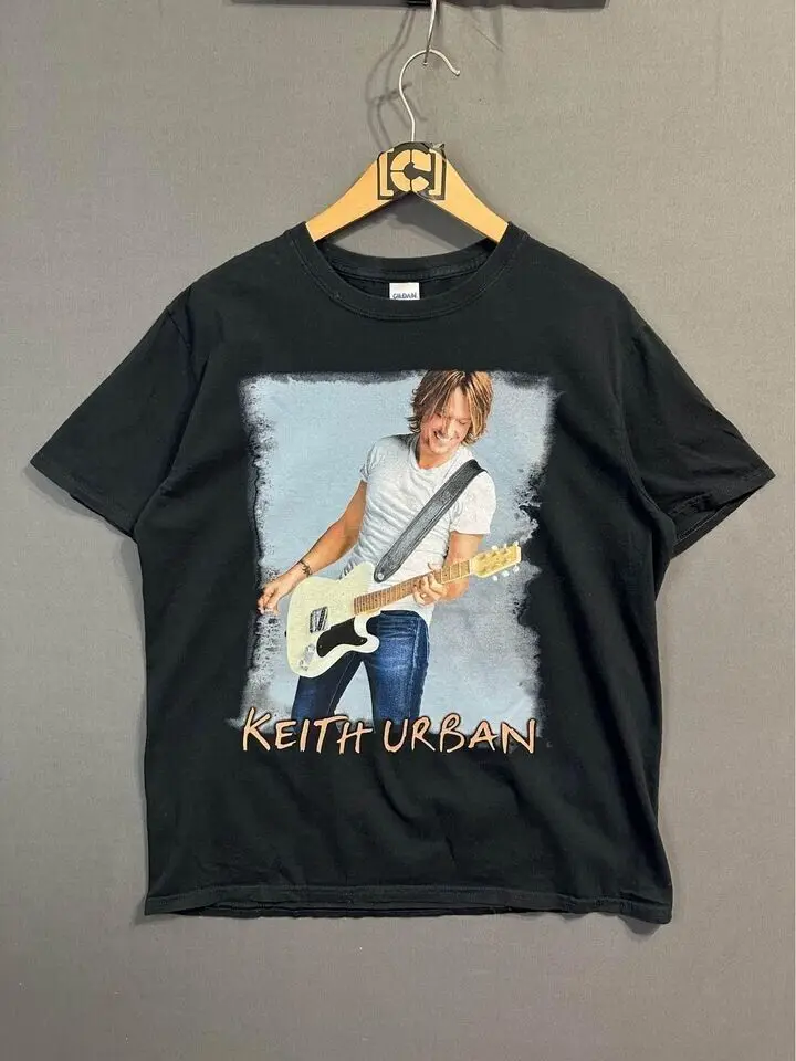 Keith-Urban-shirt-Mens-Large-Black-2011-Tour-band-tee-Music-Punk-Rock ...