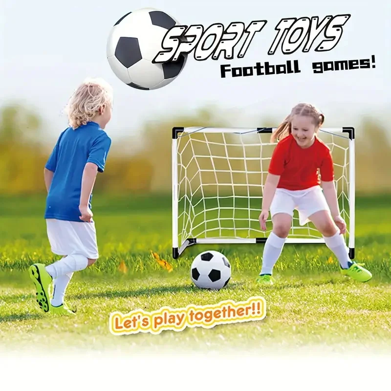 Portable-Football-Set-for-Kids-Folding-Soccer-Goal-For-Kids-Portable ...