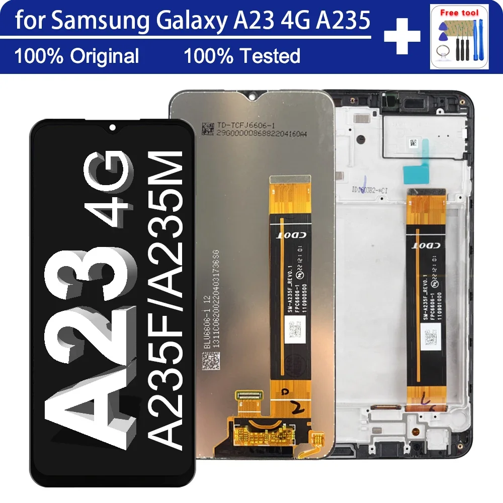 Original-for-Samsung-Galaxy-A23-4G-A235-LCD-Display-Touch-Screen ...