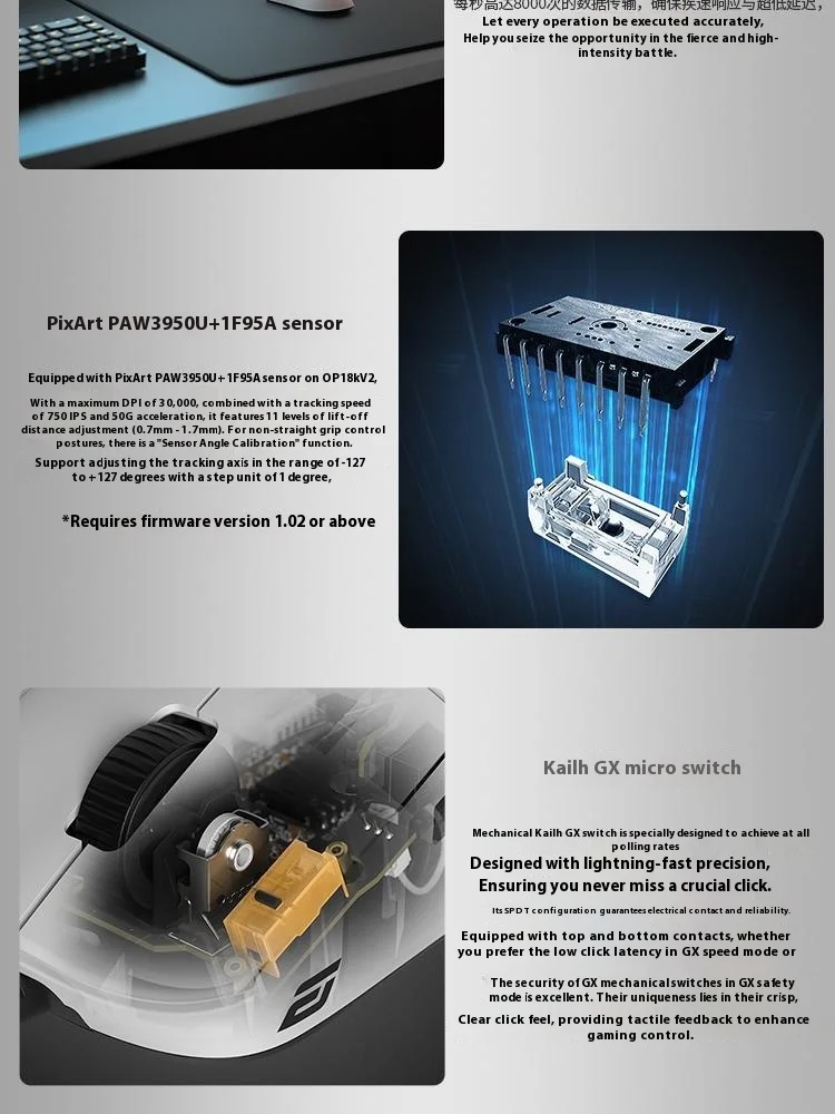 Endgame Gear OP1 8K V2 Проводная игровая мышь | AliExpress