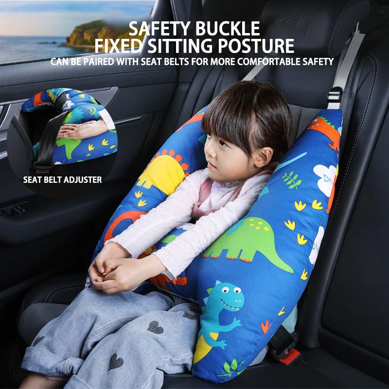 Car-Pillow-Big-U-Shape-Sleep-Cushion-Neck-Fixed-Body-Long-Journey ...