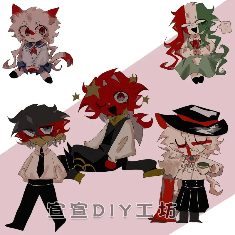 CountryHumans-Anime-Keychain-Women-Cute-Key-Chain-Man-Keyring-Fashion ...