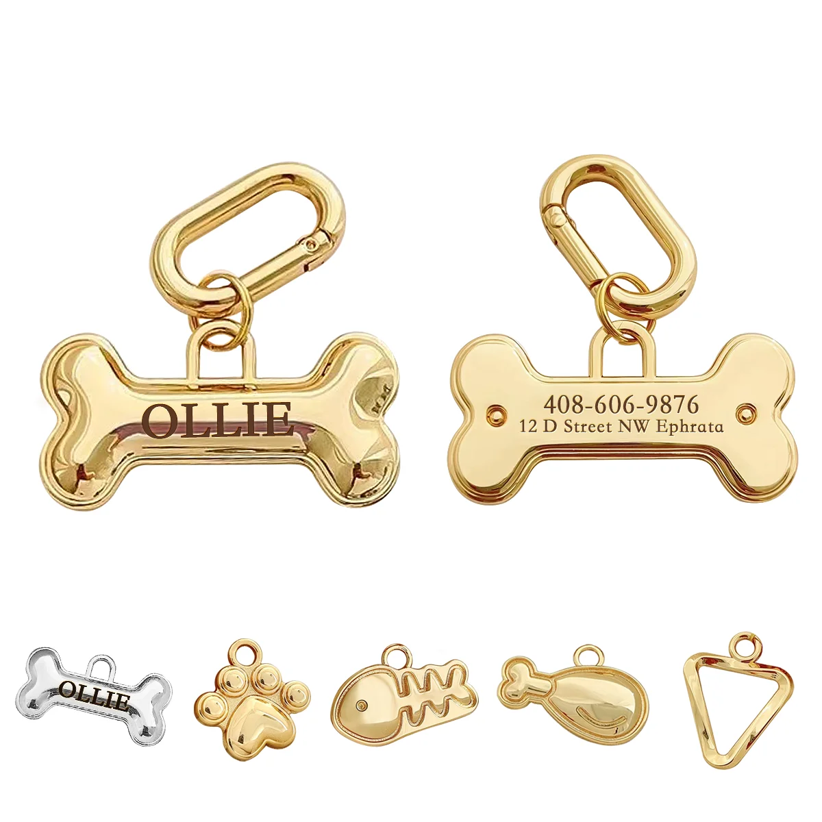 Dog in Dream™️ Personalized Tags for Dogs Copper Free Engraving