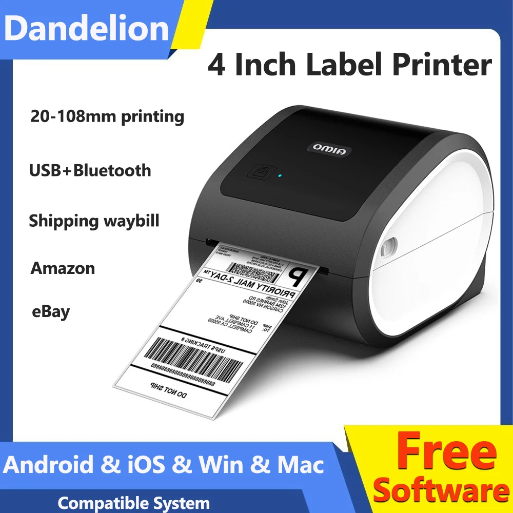 4-Inch-Label-Printer-20-108mm-Printing-Width-With-Free-Mac-System-Edit ...