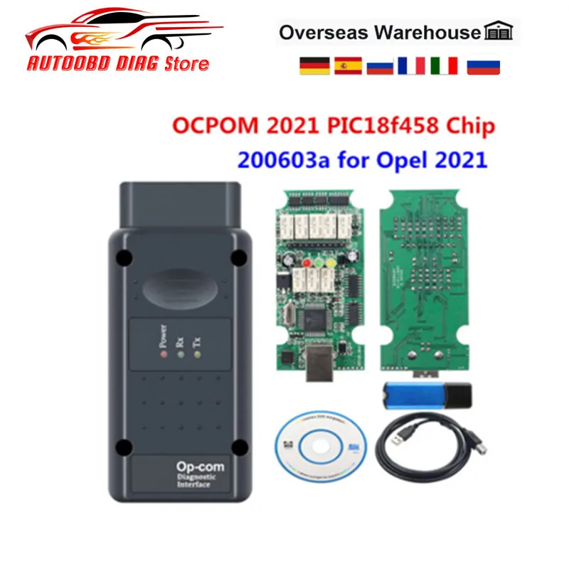 Best-OPCOM-2021-200603a-Diagnostic-Tool-OP-COM-V1-95-Real-PIC18F458-Can ...