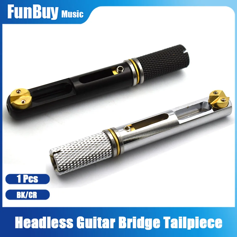 1set-Headless-Electric-Guitar-Bridge-Tailpiece-with-Nut-and-Wrench ...