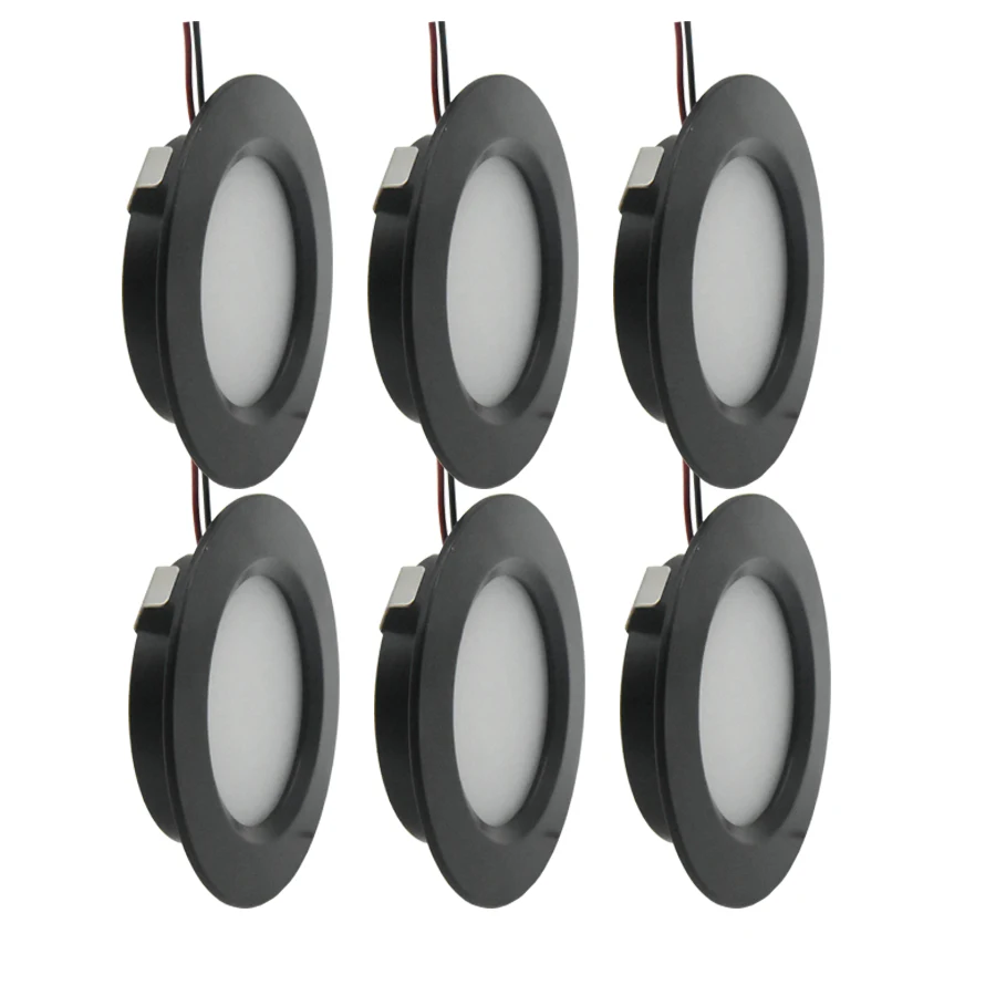 3W 5W 12V 24V Mini LED Downlight Lamp Slim Cabinet Ultra-thin 14mm Spot ...