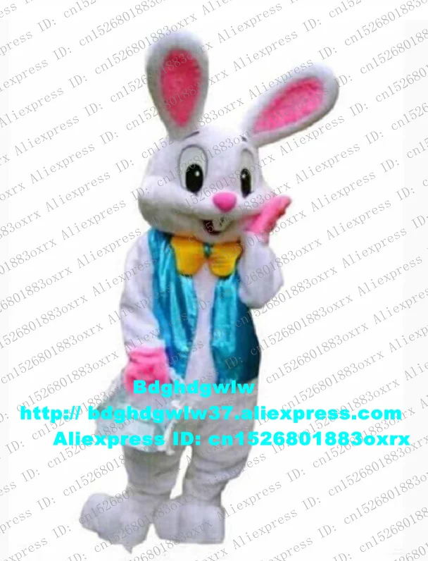 Vivid Easter Bunny Bugs Hare Rabbit Mascot Costume Adult Cartoon Outfit ...