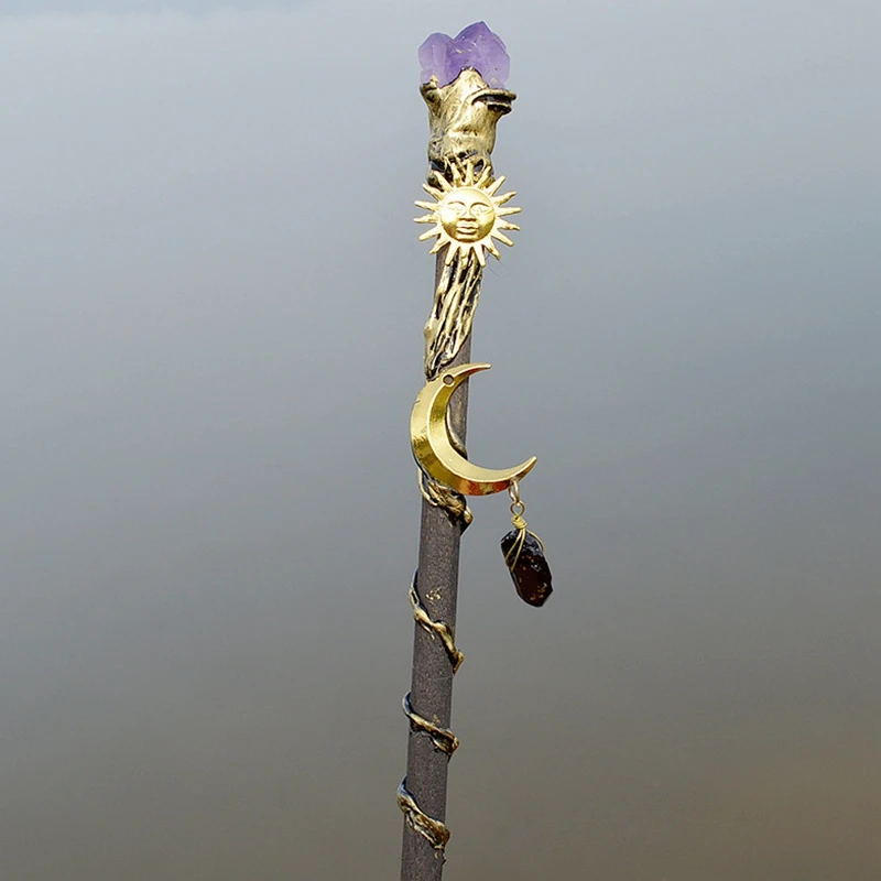 Witch Moon Stone | Witches Ritual | Witch Scepter | Scepter Stone ...