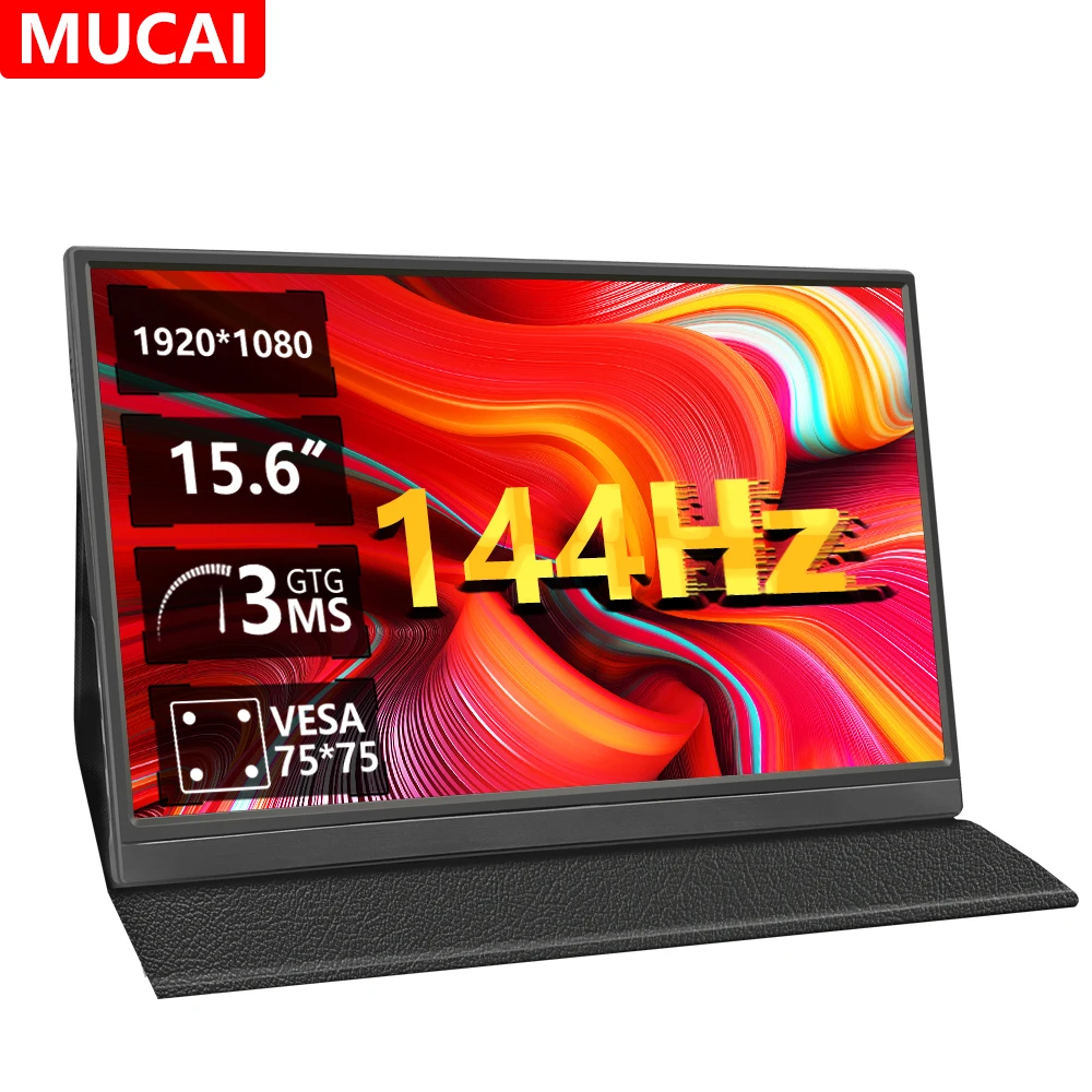 MUCAl-Monitor-port-til-FHD-15-6x144-para-videojuegos-pantalla-IPS-de ...