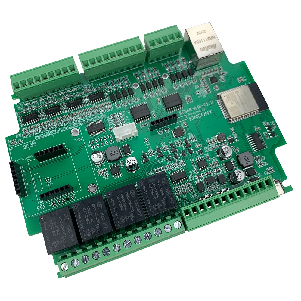 KC868-A4S ESP32 4G PWM Analog Output DS3231 RTC DIN Rail Relay Board ...
