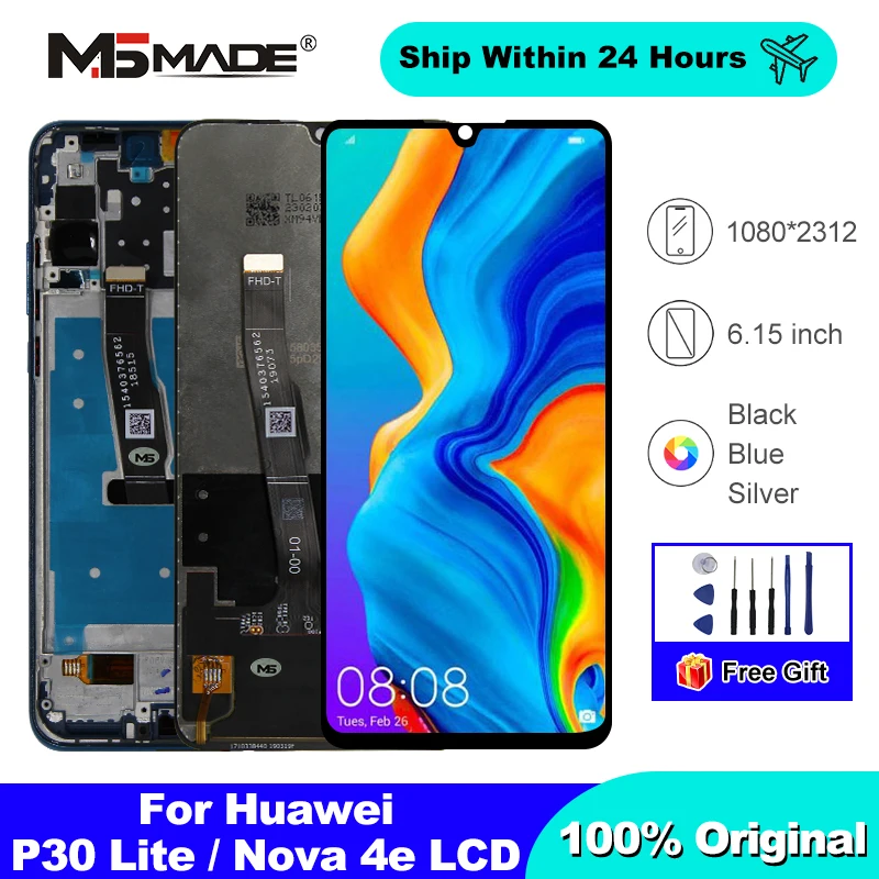 2312*1080 Original LCD With Frame For HUAWEI P30 Lite LCD Display ...